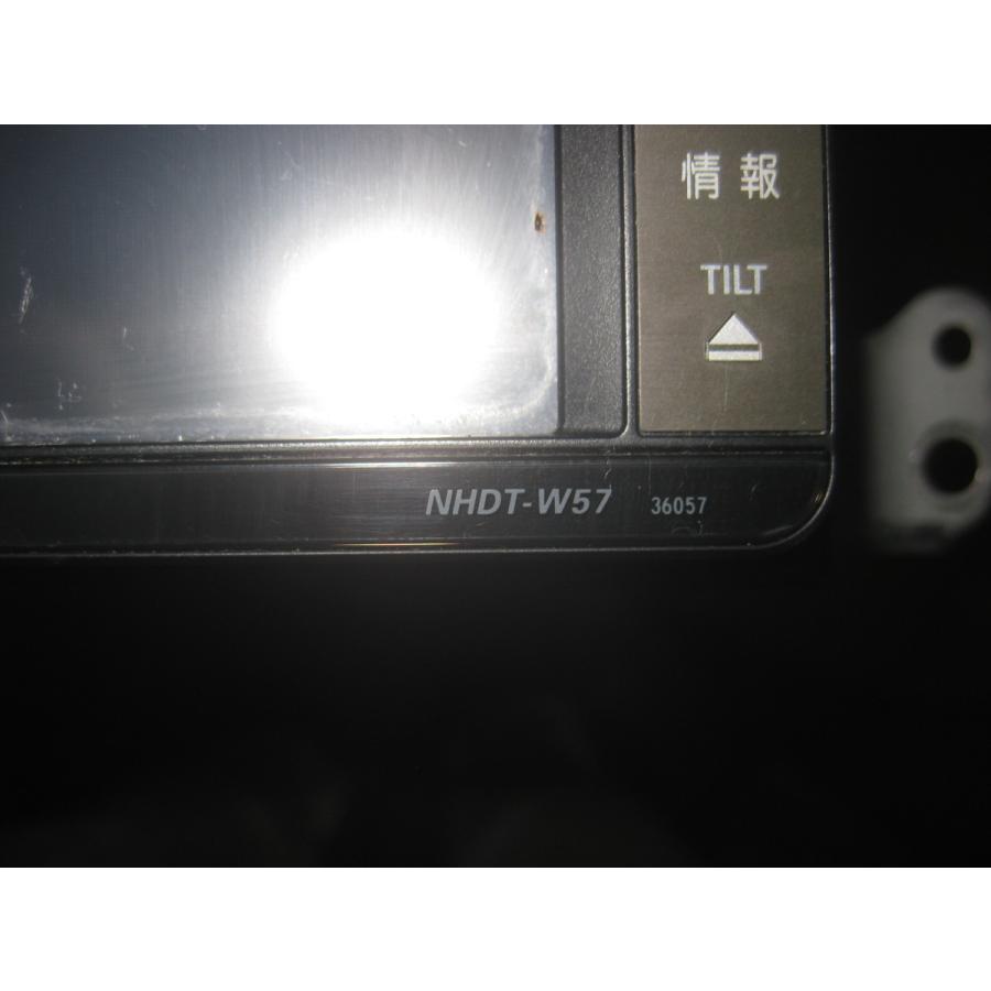 トヨタ純正 ワイド2DIN HDDナビゲーション NHDT-W57 36057 管理番号36057 ★送料別 : 金子商店パーツパーク2号店 - 通販 - Yahoo!ショッピング