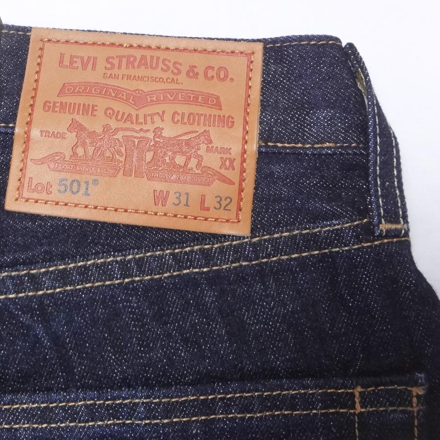 Levi's リーバイス ジーンズ 501 00501-1484/クリスピーリンス（ワンウォッシュ）W31インチ ダークインディゴ CRISPY RINSE : ジーンズショップカネコ ...