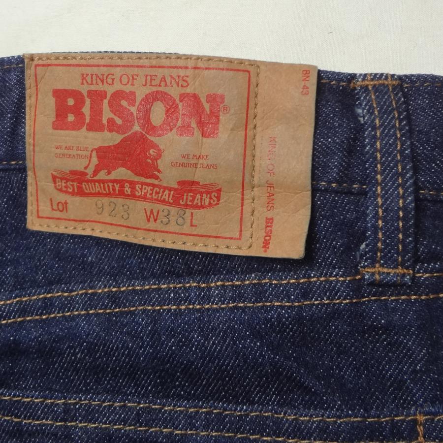 バイソンデニム BISON 日本製 ジーンズ W38インチ 大きいサイズ バイソンデニム BISON 日本製 ジーンズ W38インチ 大きいサイズ