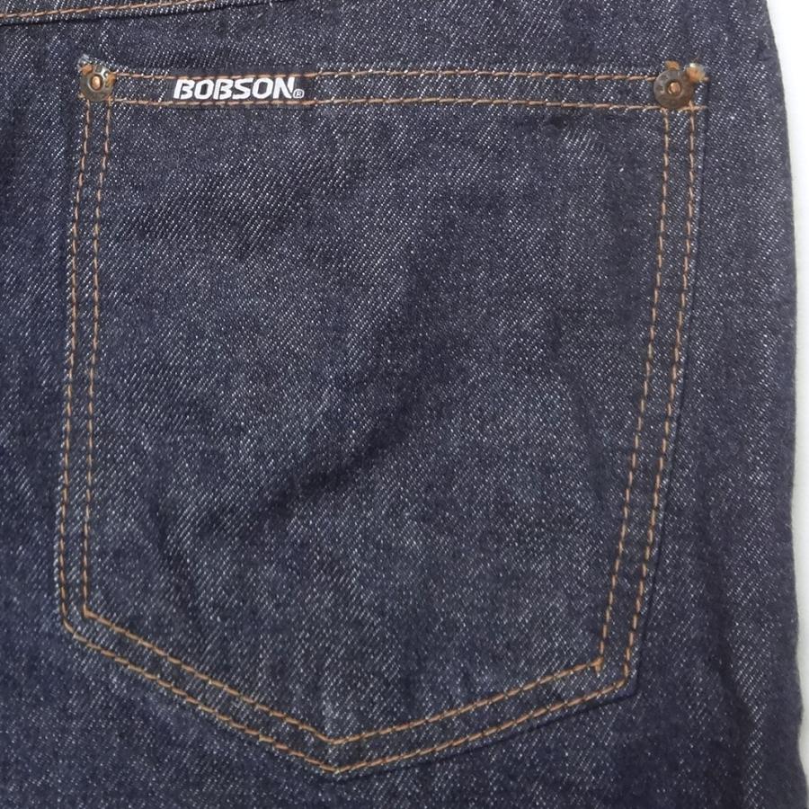 BOBSON 33インチ スリム ジーンズ ブルー ボブソン ジーパン : ジーンズショップカネコ - 通販 - Yahoo!ショッピング
