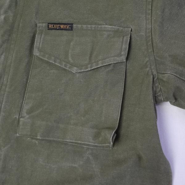BLUE WAY（ブルーウェイ） ミリタリー M-65 中古ジャケット ブルー