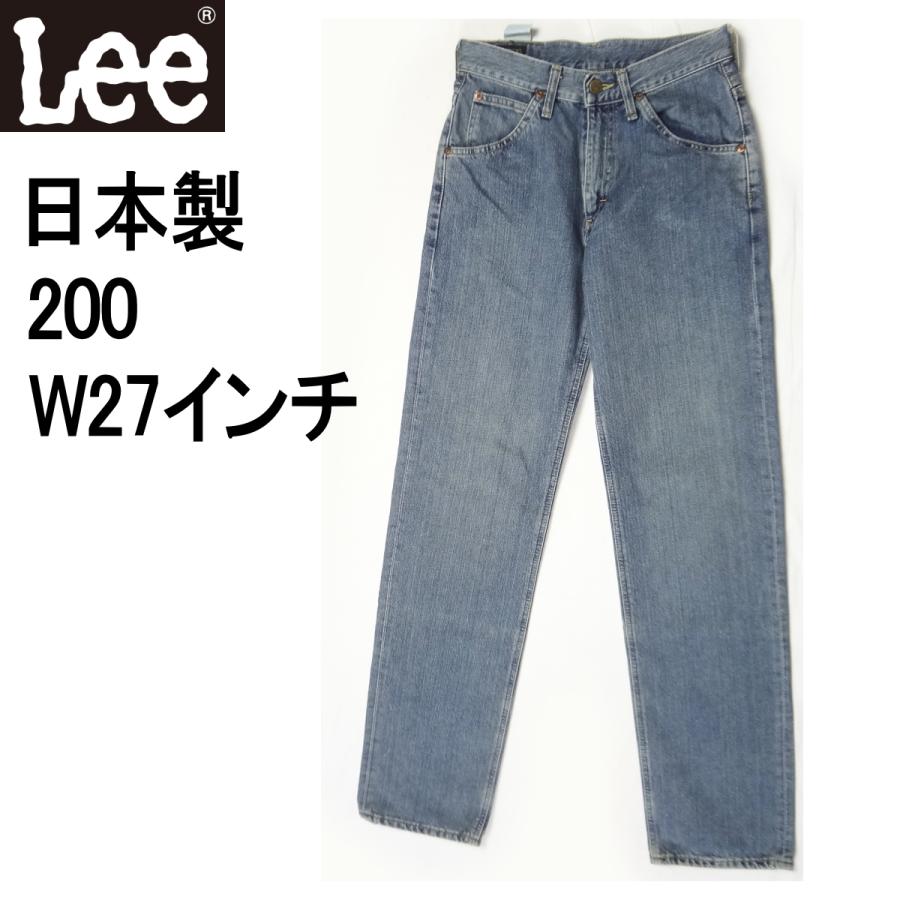 Lee リー 200 日本製 メンズ カジュアル ライダース RIDERS W27インチ ジーンズ デニム 廃番モデル : ジーンズショップ ...