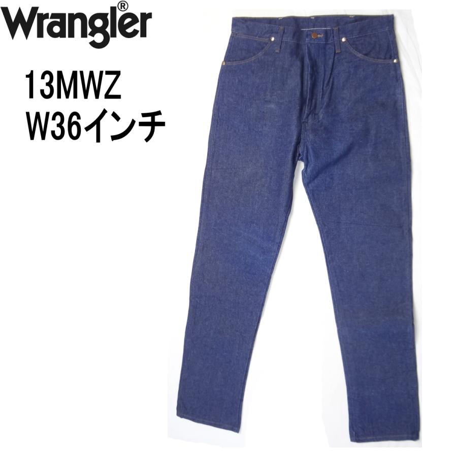 Wrangler ラングラー 13MWZ カーボーイカット ストレート ジーンズ メンズ W36 : ジーンズショップカネコ - 通販 - Yahoo!ショッピング