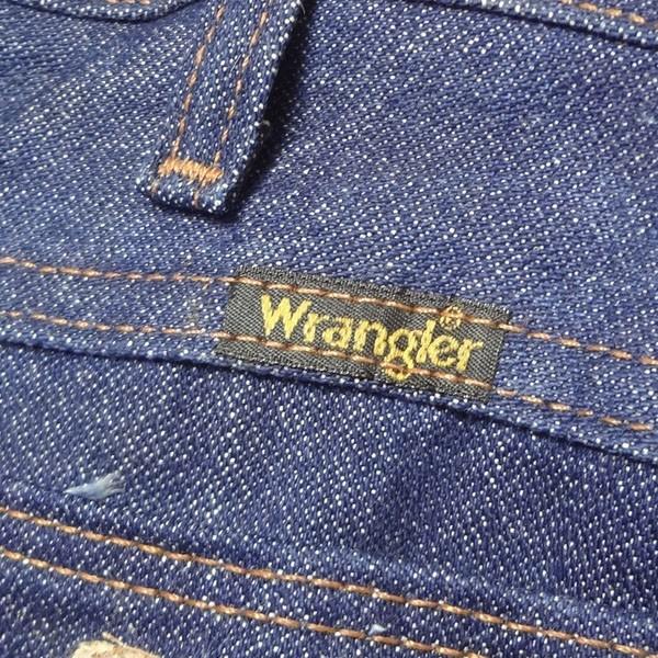 Wrangler（ラングラー） Wrangler 945NAV 米国製 カーボーイカット ストレート ジーンズ インディゴブルーデニム ...