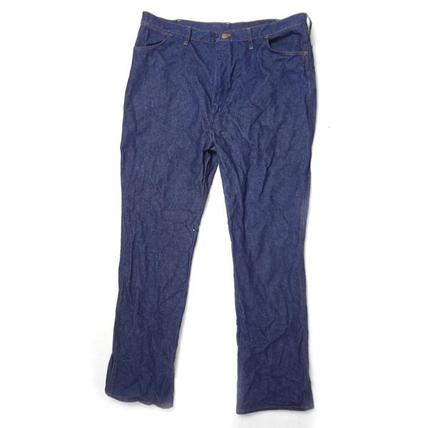 Wrangler（ラングラー） Wrangler 945NAV 米国製 カーボーイカット ストレート インディゴブルーデニム ジーンズ W44 ...