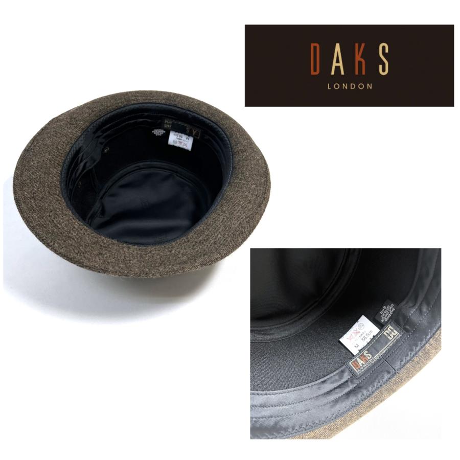 DAKS クリスマス 帽子 普通サイズ 小さいサイズ DAKS ダックス アルペン HAT 日本製 紳士 高級 シニア ギフト プレゼント : HAT&CAP 金古屋 帽子専門店 - 通販 ...