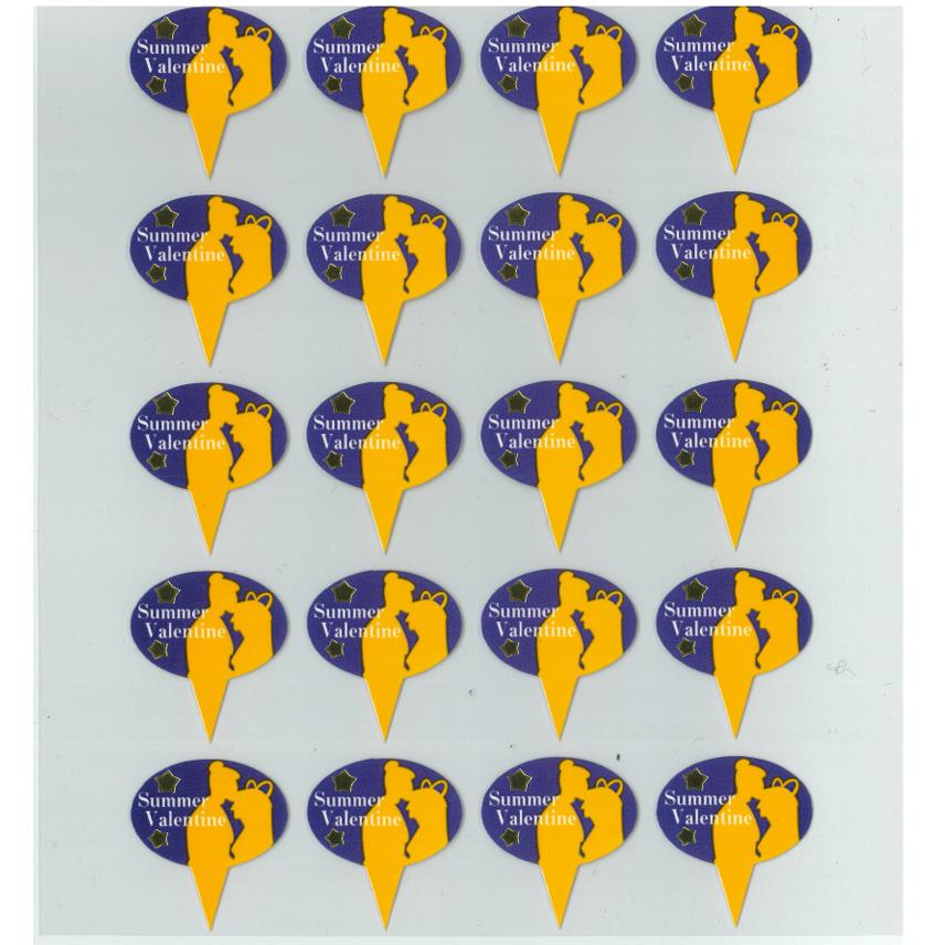 Summer Valentine PSP-057 100枚入 : DECOLmono Yahoo!ショッピング店 - 通販 - Yahoo!ショッピング