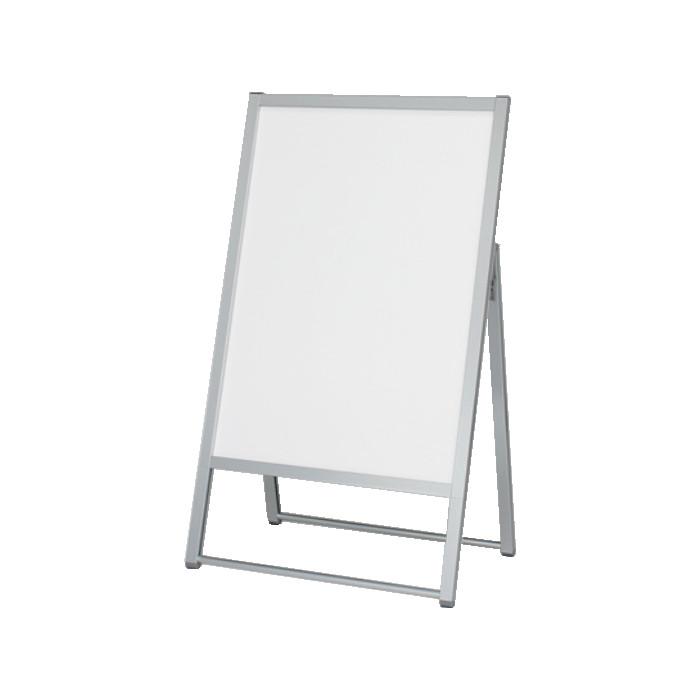 ポスタースタンド ベルク アルモード 2801 C(シルバー) B2（515×728） 外寸法：554×973×405 片面（パネル1枚人型） メーカー直送品 : カネマサかなものe-shop ...