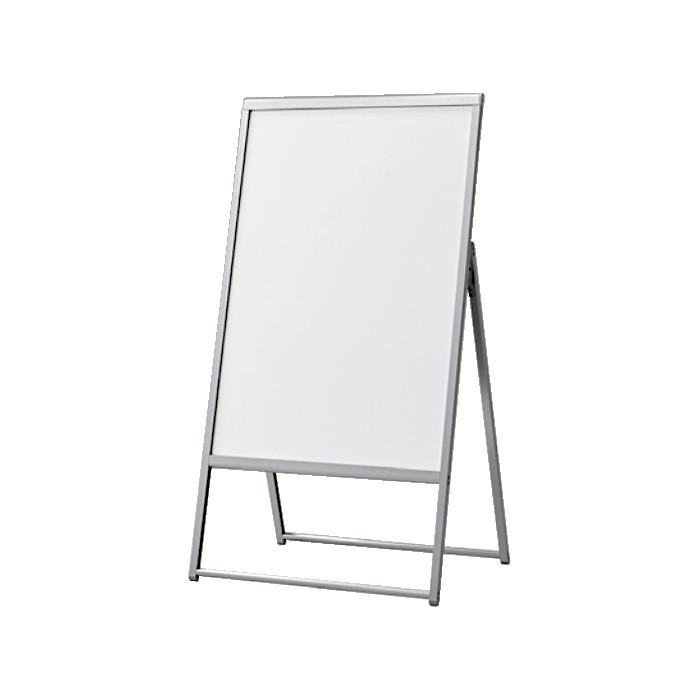 ポスタースタンド ベルク アルモード 2873 C(シルバー) B2（515×728） 外寸法：535×994×402 片面（パネル1枚人型） メーカー直送品 : カネマサかなものe-shop ...