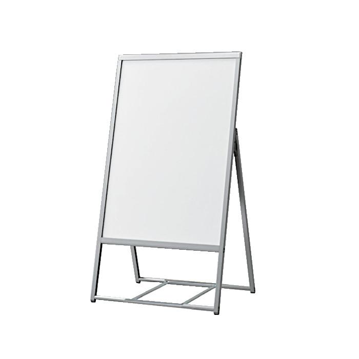 ポスタースタンド ベルク アルモード 2876 C(シルバー) B2（515×728） 外寸法：550×1009×407 片面（パネル1枚） メーカー直送品 : カネマサかなものe-shop ...