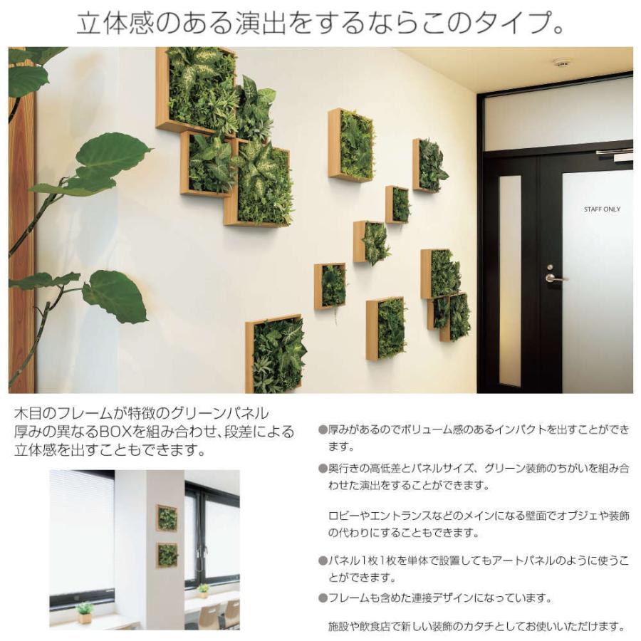 連接グリーン ベルク BELK GR1000 45角 フレーム：アルミ押出材木目シート貼り仕上 パネル (60) 面板：4mmベニヤシート貼り 造花 1セット メーカー直送品 : カネマサかな ...