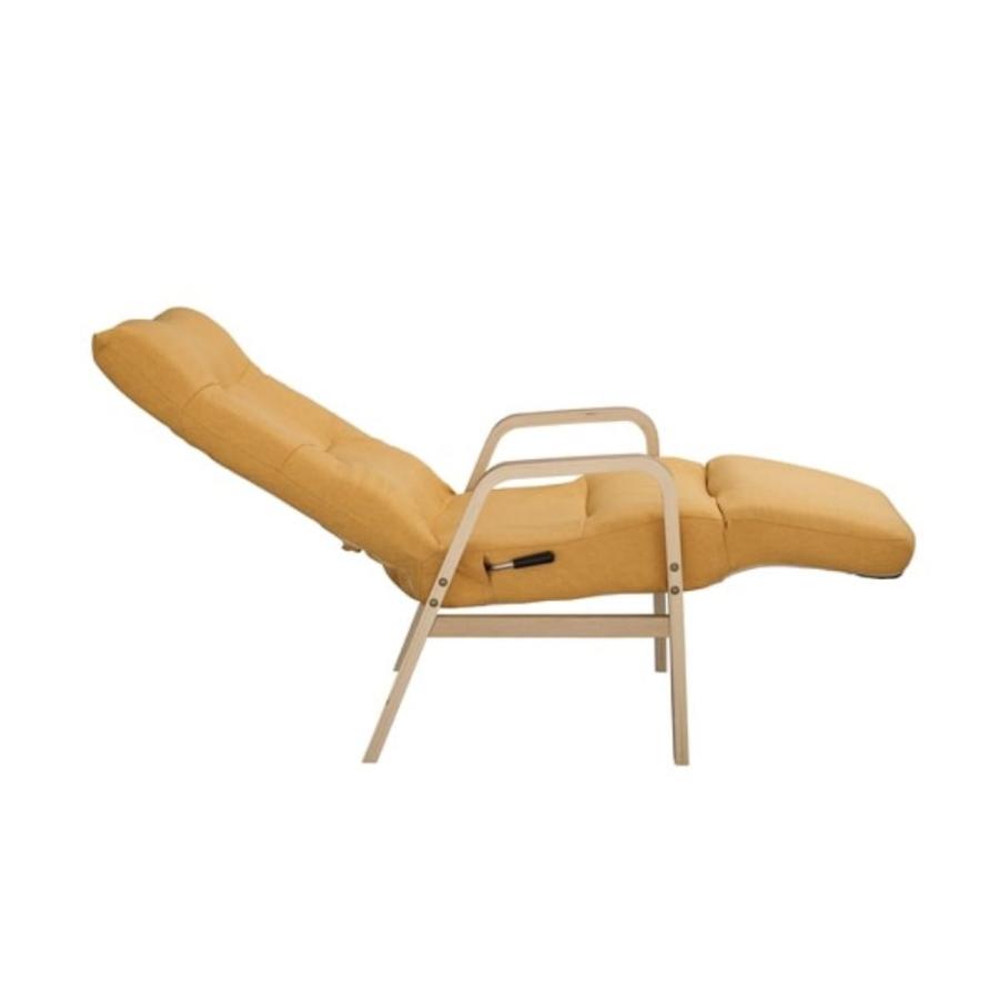 リクライニングウッドアームチェア アイリスオーヤマ IRIS FAC-RHB ナチュラル 1台(返品不可) : カネマサかなものe-shop - 通販 - Yahoo!ショッピング