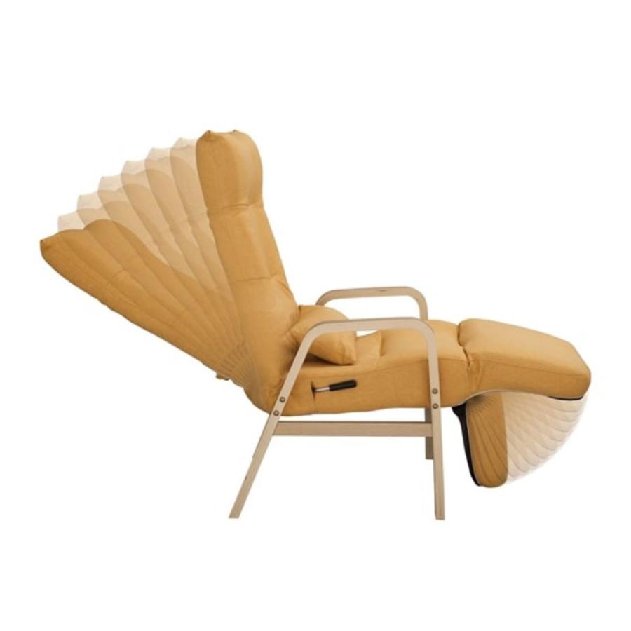 リクライニングウッドアームチェア アイリスオーヤマ IRIS FAC-RHB ナチュラル 1台(返品不可) : カネマサかなものe-shop - 通販 - Yahoo!ショッピング