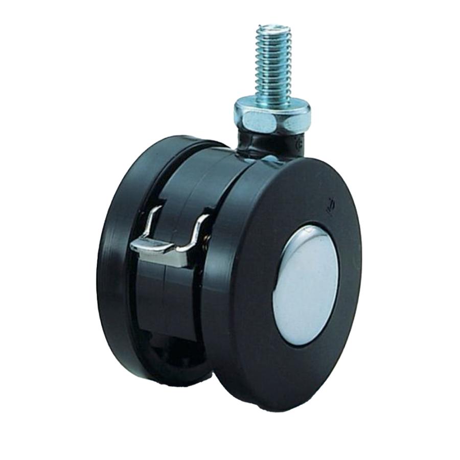 石黒製作所 PLA-PART K142-12S キャスターφ60 ボルトタイプ ブラック_ ストッパー付 ナイロン車 1個入 : カネマサかなものe-shop - 通販 - Yahoo!ショッピング