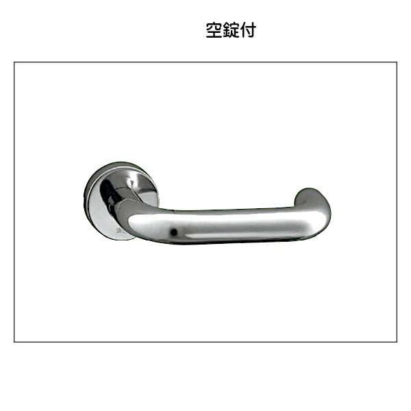 レバーハンドル 【ユニオン】 UL022-001+WFS01001 ステンレスミラー 【空錠付】 (標準座金CP15N付) 片開用 内外/1セット : カネマサかなものe-shop - 通販 ...