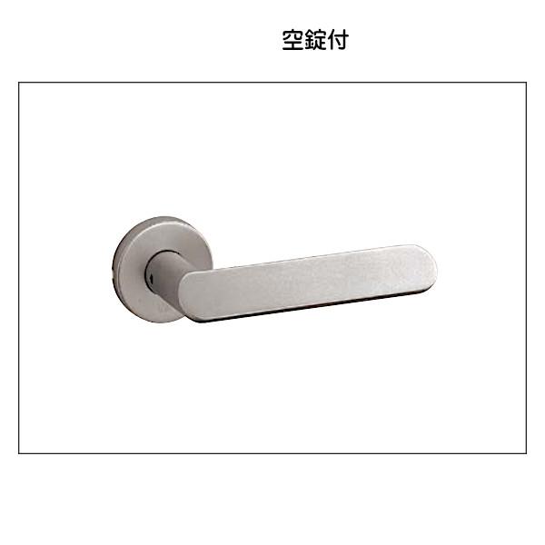 レバーハンドル 【ユニオン】 UL401-003+WFS01001 ステンレスブラスト 【空錠付】(専用座金付(CP15N)) 片開用 内外/1セット 左・右吊元ご指示ください : カネマサ ...