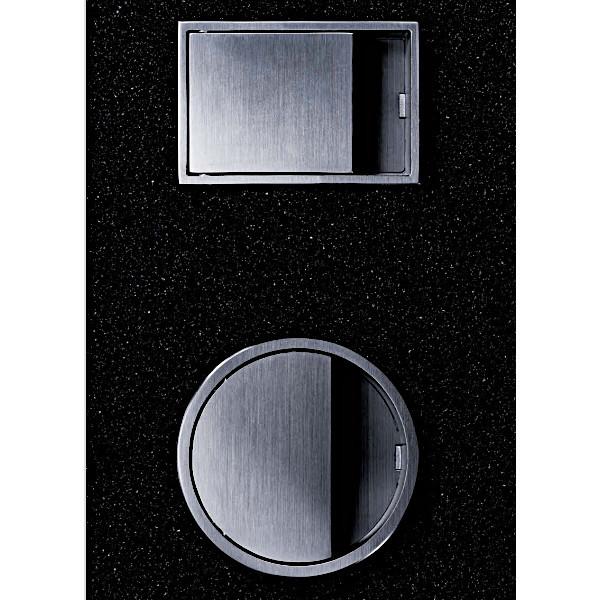 堀込ハンドル 【ユニオン】 ULS401-A ステンレスヘアライン (W94×H64) 両面用 対応ドア厚：40〜45mm : カネマサかな ...