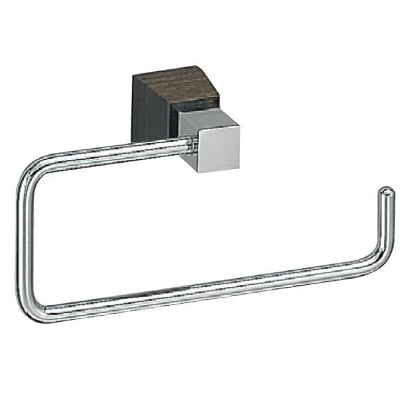 ラックスタオルリング 白熊 シロクマ BT-115-B クローム・黒木ウッド 長さ180mm Towel Bar タオル掛 1個 : wb-bt-115-b : カネマサかなものe-shop ...