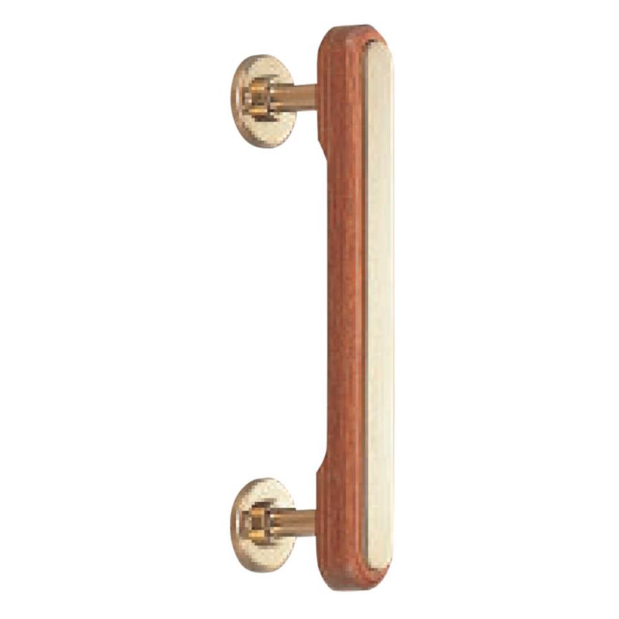 ドアー取手 白熊 シロクマ NO101 マキシム取手 木ネジ止メ 300 積層＋真鍮 1本 : カネマサかなものe-shop - 通販 - Yahoo!ショッピング