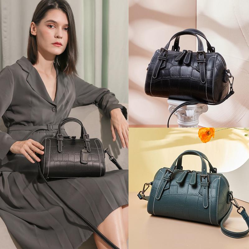 STIYA 本革 ハンドバッグ 2way ョルダーバッグ レディース 斜めがけ 牛革 携帯ポーチ 軽量 肩掛け スマホポーチ カジュアル 女性 ...