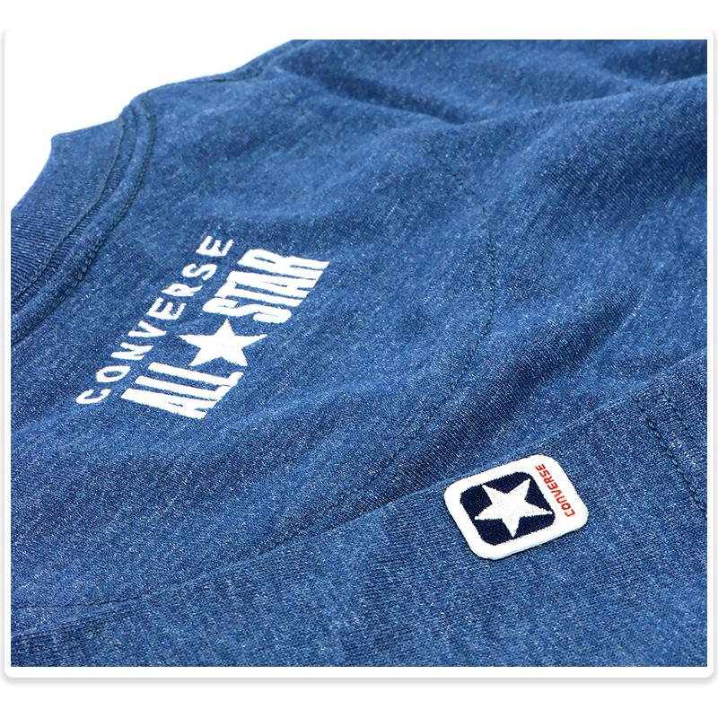 CONVERSE コンバース クルーネック Tシャツ メンズ/レディース ブラック/ホワイト/ブラウン/ピンク/ネイビー M/L/XL CA231382 : KANERIN - 通販 ...