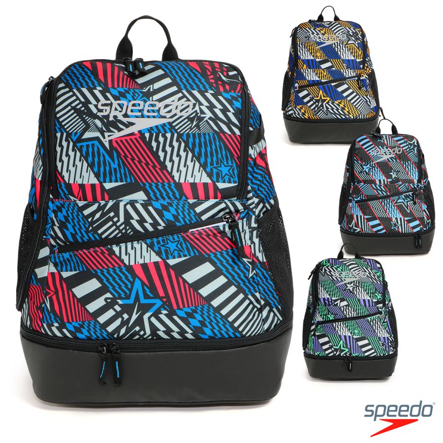 speedo スピード NOVELTY FS PACK 30 スイミング/水泳/プール リュックサック マルチカラー W約34cm×H約 ...