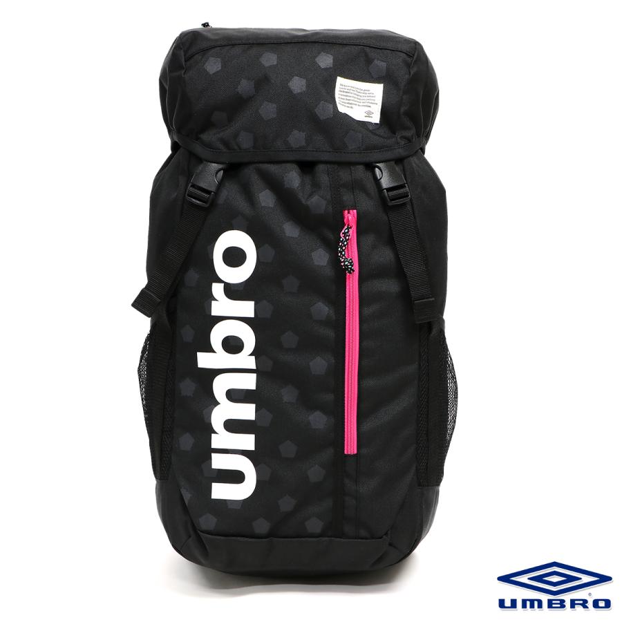 アンブロ バックパック メンズ/レディース/中学生/高校生/大学生 リュックサック ブラック W約30cm×H約50cm×D約18cm/容量：約33L UJA1672 : umuja1672 ...