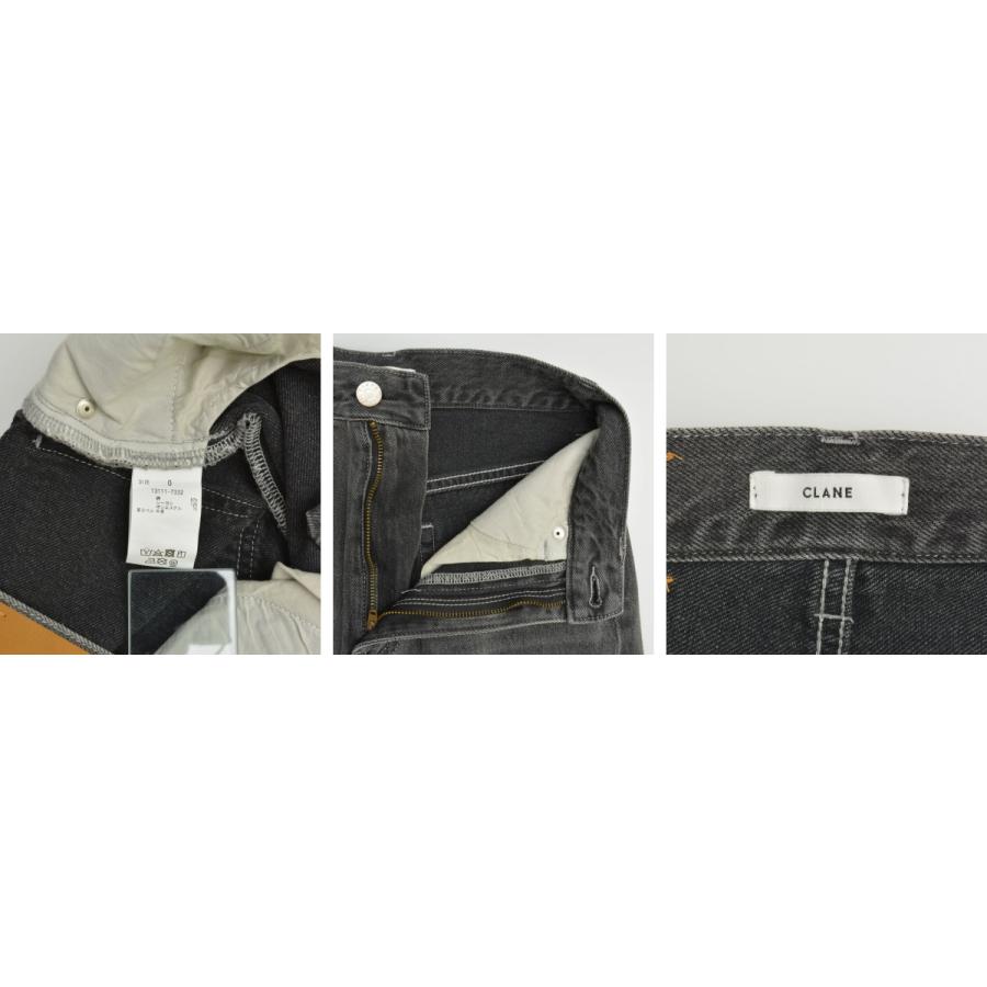 CLANE / クラネ 13111-7332 CENTER PRESS STRAIGHT DENIM USED加工 デニムパンツ :G004065101:ブランド古着の買取販売カンフル ...
