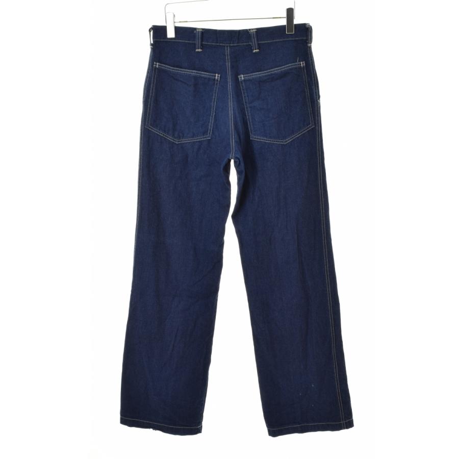 3656 LABEL ワイドストレート デニムパンツ : ブランド古着の買取販売カンフル - 通販 - Yahoo!ショッピング
