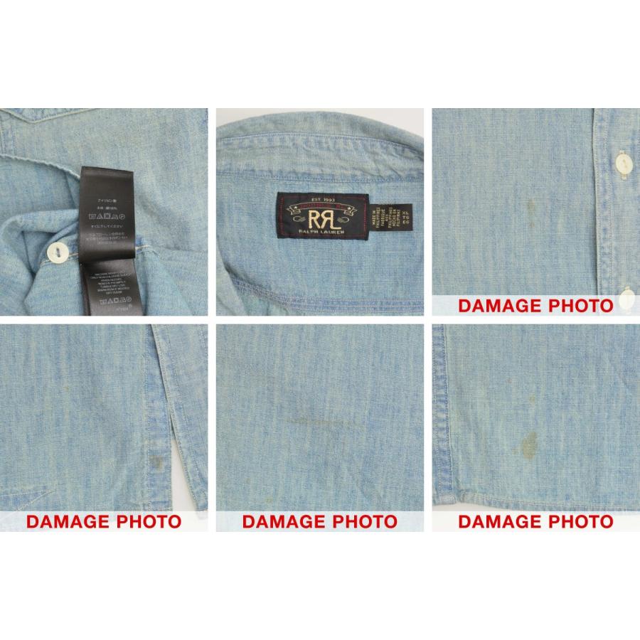 RRL Ralph Lauren / DOUBLE RL ダブルアールエル 2023年製 インディゴシャンブレーワーク 長袖シャツ : ブランド古着の買取販売カンフル - 通販 - Yahoo ...