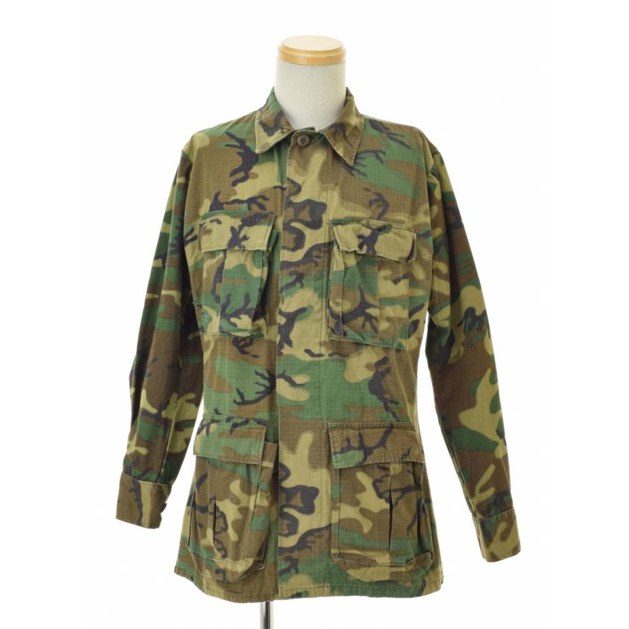 US ARMY / ユーエスアーミー 70s ブラウンリーフ BDU ジャケット : ブランド古着の買取販売カンフル - 通販 - Yahoo!ショッピング