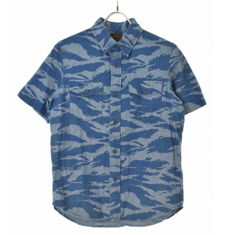 EDWIN / エドウィン FIELDMAN GFT092 タイガーカモ 半袖シャツ : ブランド古着の買取販売カンフル - 通販 - Yahoo!ショッピング