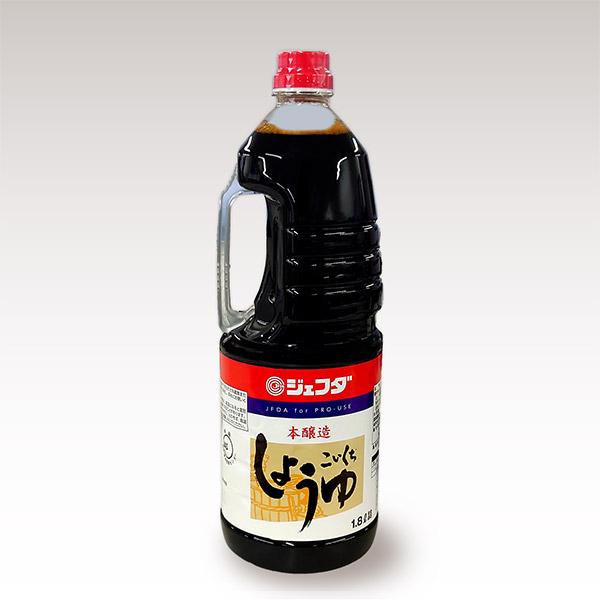 ジェフダ こいくちしょうゆ 醤油 ペット1.8L JFDA : 食品のネットスーパー・さんきん - 通販 - Yahoo!ショッピング