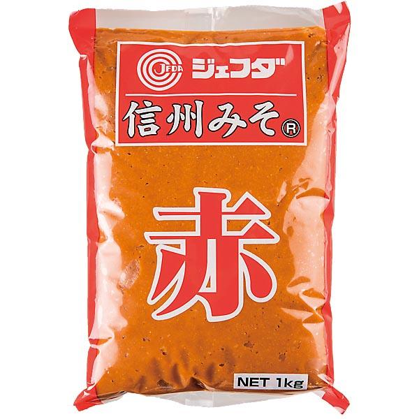 ジェフダ 信州みそ(赤) 1kg JFDA : 食品のネットスーパー・さんきん - 通販 - Yahoo!ショッピング