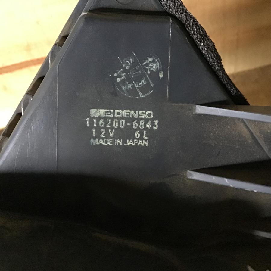 ホンダ ヒーターモーターケース トゥデイ JA3 平成3年式 116200-6843 DENSO 162600-4822 中古 : NEW X ...