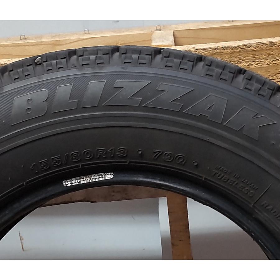 ブリザック VRX スタッドレス タイヤ 1本 2018年製 155/80R13 79Q BRIDGESTONE BLIZZAK 6.8-7.1 中古 : NEW X FLAVOR - 通販 ...