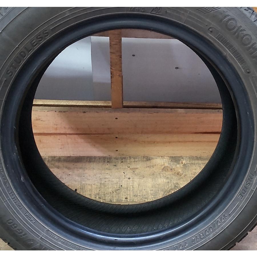 iceGUARD スタッドレス タイヤ 1本 2021年製 155/65R14 75Q YOKOHAMA ice GUARD iG60 6.6 中古 : NEW X FLAVOR - 通販 ...