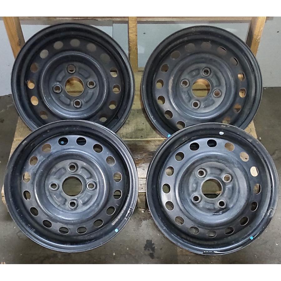スチール ホイール 純正 13×4.00B 4穴 PCD100 BD54 ET35 中古 : NEW X FLAVOR - 通販 ...