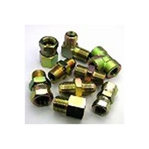 鉄製高圧継手変換アダプター 0609平行ガスメネジ（でっぱりシート）×平行ガスオネジ（へっこみシート）0609-0604 | G3/8×G1/4 : 管工機材専門店 Yahoo!店 - 通販 ...