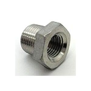 ステンレスねじ込み継手ブッシング Rオネジ×Rcメネジ 径を大きくするMBU-R1/4×Rc1/8 | R1/4(8A)×Rc1/8(6A)(mm) : 管工機材専門店 Yahoo!店 ...