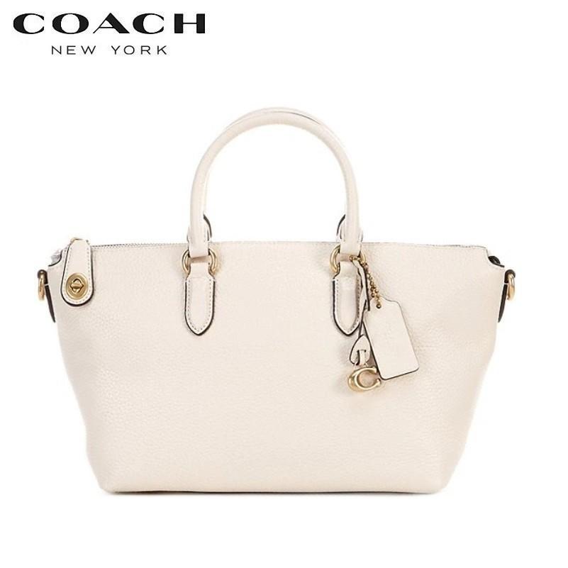 COACH コーチ COCAH バッグ CE741 新作セール ショルダーバッグ 斜め掛け 2023新作 カラ ソフト ペブル レザー クロスボディ サッチェル チョーク : KANON ...