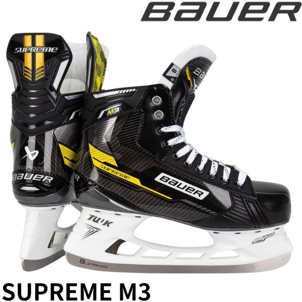 BAUER スケート SUPREME M3 SR : かのおスポーツ - 通販 - Yahoo!ショッピング
