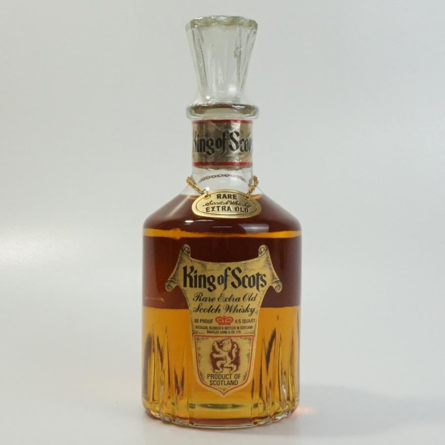 King of Scots Rare Extra Old キングオブスコッツ レア エクストラオールド スコッチウイスキー アルコール度数43度 容量750ml 酒 未開栓 【中古 ...