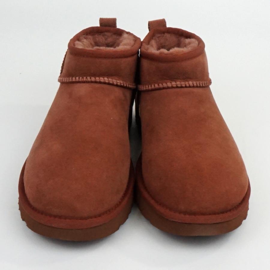 UGG Australia UGG アグ 1116109 クラシック ウルトラミニ Red Jasper レッド系 サイズ表記US8 日本サイズ約25.0cm シープスキン レディースブーツ ...
