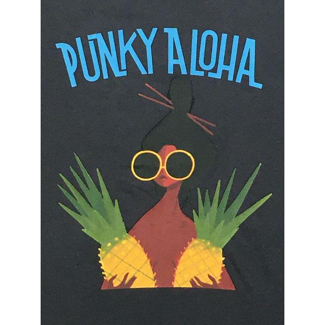 PUNKY ALOHA パンキーアロハ 半袖 メンズ Tシャツ グレイ 202PA1ST037GRY 品番KOT178 :KOT178 ...