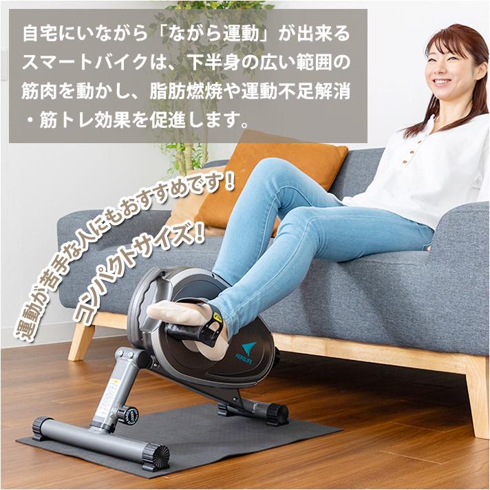 エアロバイク サイクルマシン エアロライフ ステッパー スマートバイク フィットネスバイク ミニバイク マグネット 負荷 調節 自転車運動 dr-3910 : カラダclub2号店 - 通販 ...