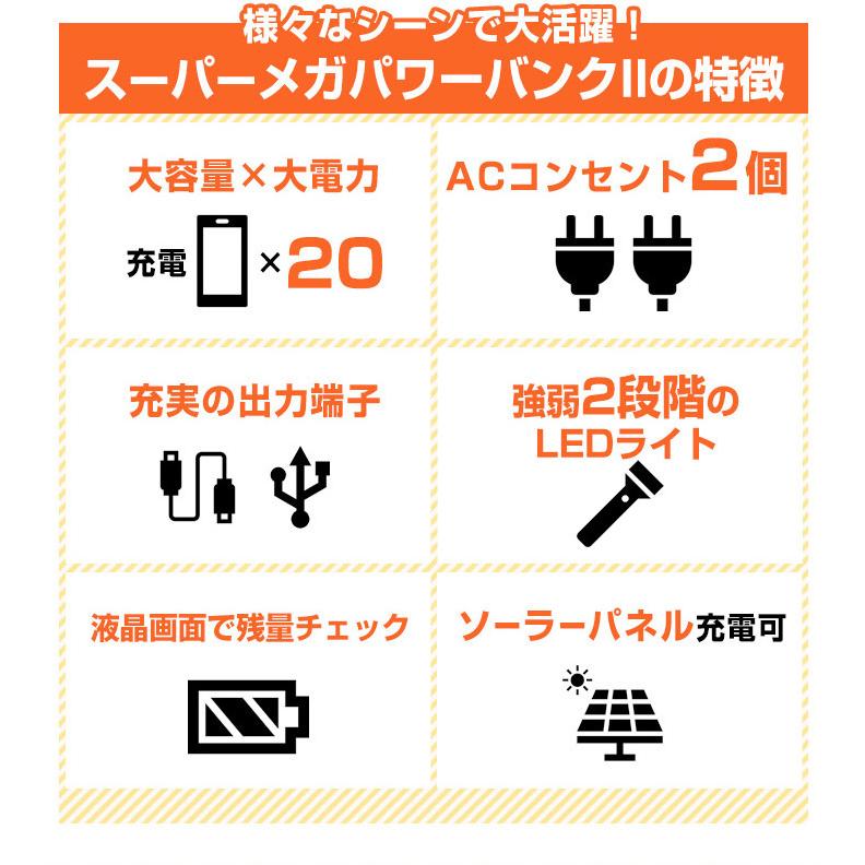 メテックス EVERBright スーパーメガパワーステーション スーパーメガパワーバンク2 40Wソーラーパネル セット SSBSMPB2 ポータブル電源 コンパクト 充電 発電 ラッピング ...