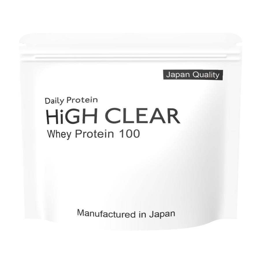 HIGH CLEAR ホエイプロテイン 100 WPC 3kg ハイクリアー ホエイ プロテイン 女性 男性 40代 50代 ダイエット 筋トレ スポーツ 美容 国産 国内製造 たんぱく質 ...
