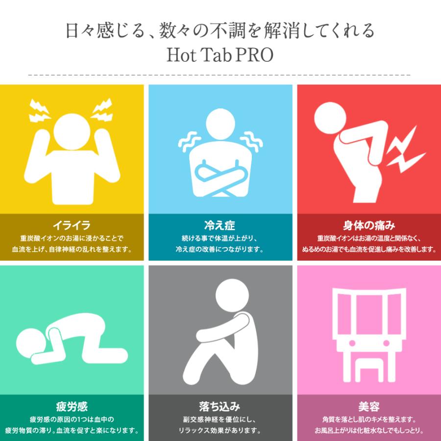 薬用Hottab PRO 21錠 重炭酸イオン入浴剤 冷え性 肩こり 腰痛 肌の保湿 : ksk006 : 骨盤先生のカラダメンテ Yahoo!店 - 通販 - Yahoo!ショッピング