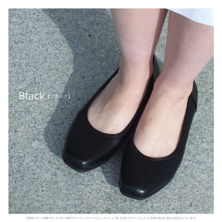 REFRESH WALK リフレッシュウォーク パンプス コンフォート スクエアトゥ ローヒール 3E 幅広 軽量 抗菌 防臭 屈曲 防滑 フォーマル 仕事 冠婚葬祭 レディース ...
